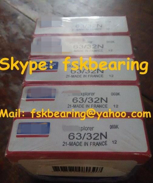 Charge radiale 63/32N de cannelure de roulements à billes de cannelure profonde non standard d ...